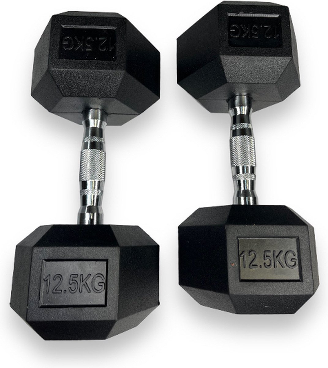 Padisport - Dumbell 12,5 Kg - Hex Dumbells 12,5 Kg - Hexagon Dumbells - Fitness... | bol