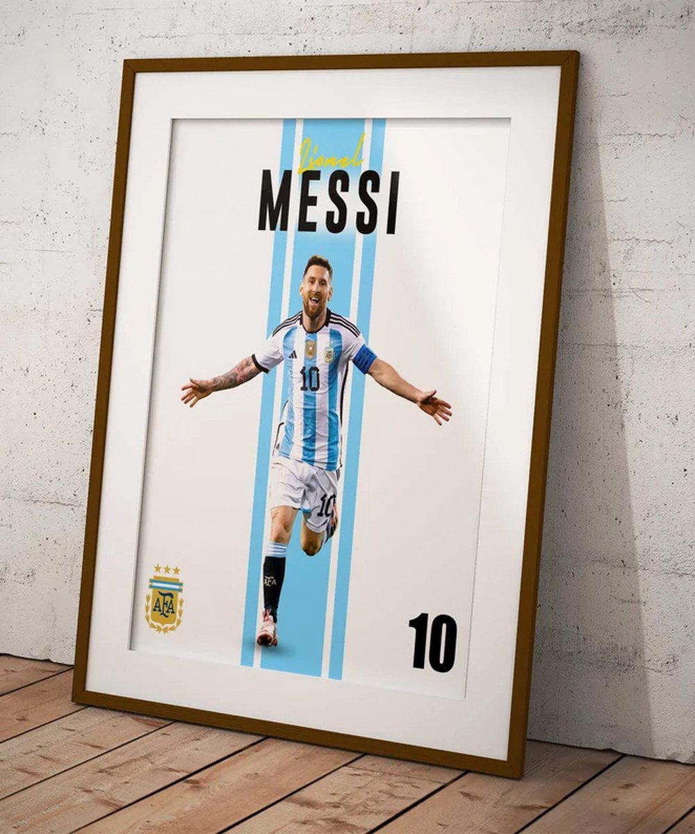 Lionel Messi Poster - Voetbal Poster - Goal Collection - Bekende ...