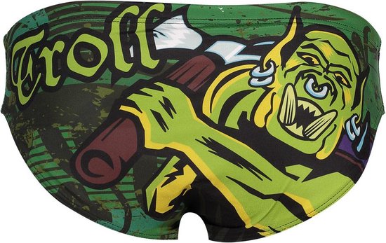 Turbo Troll Zwemslip Groen L Man | bol