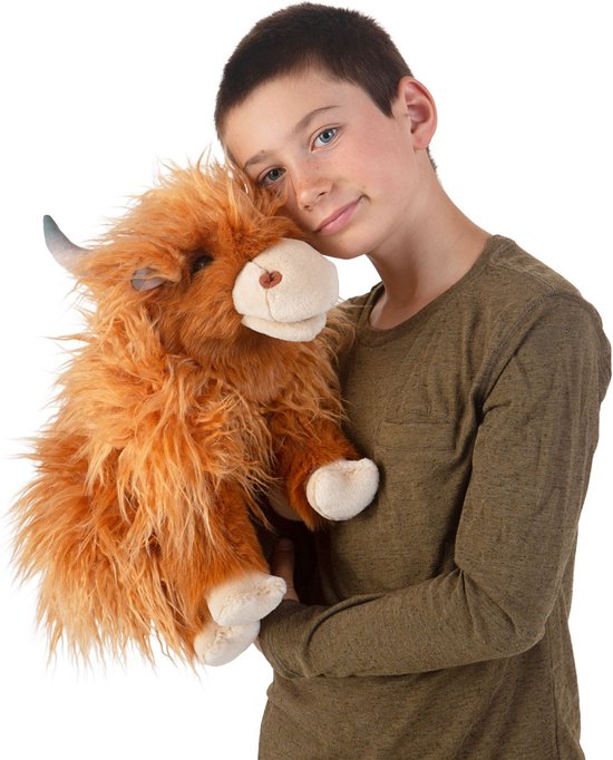 Folkmanis Handpop Schotse Hooglander / Highland Cow, Dier, 1 stuk(s) | bol
