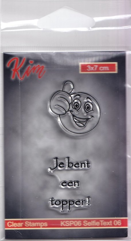 KSP06 - Stempel handlettering - smiley emoticon - Kim - Nederlandse ...