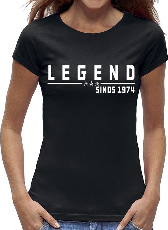 Legend Sarah 50 jaar T-shirt / kado tip / dames maat L / cadeau / vrouw ...