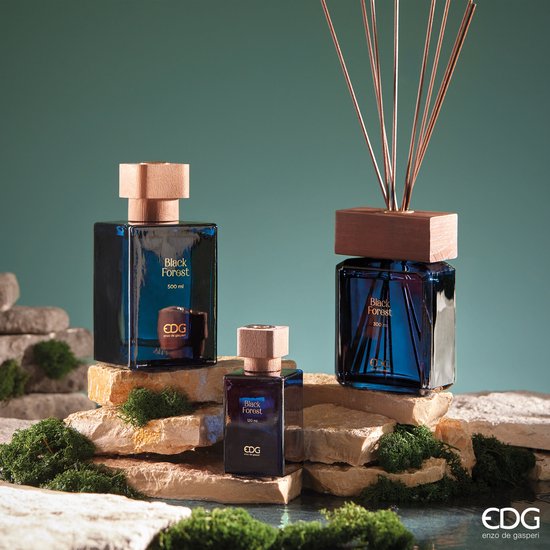 EDG Enzo De Gasperi geurstokjes Zwarte Woud Diffuser - 300ml Black ...