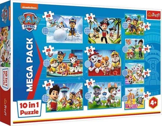 Trefl Trefl 10in1 - Reliable PAW Patrol team / Viacom PAW Patrol | bol