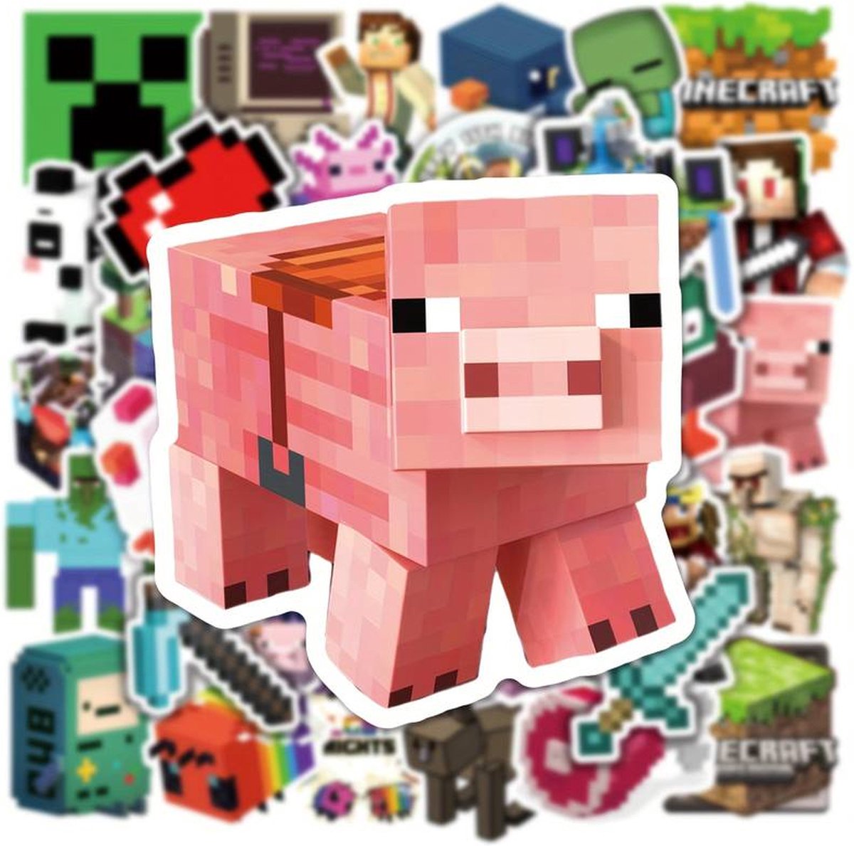 Stickers — Minecraft — Gamer — 50 pcs | bol.