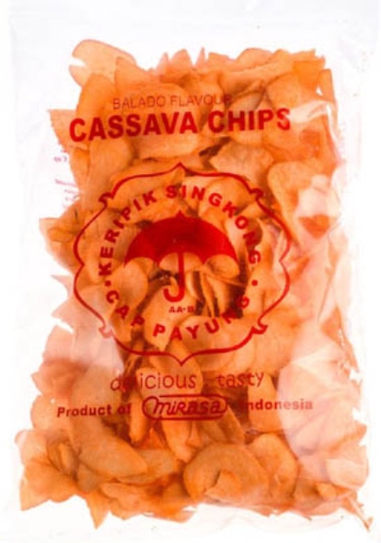 Mirasa Cassave Chips Chilli (250g) | bol