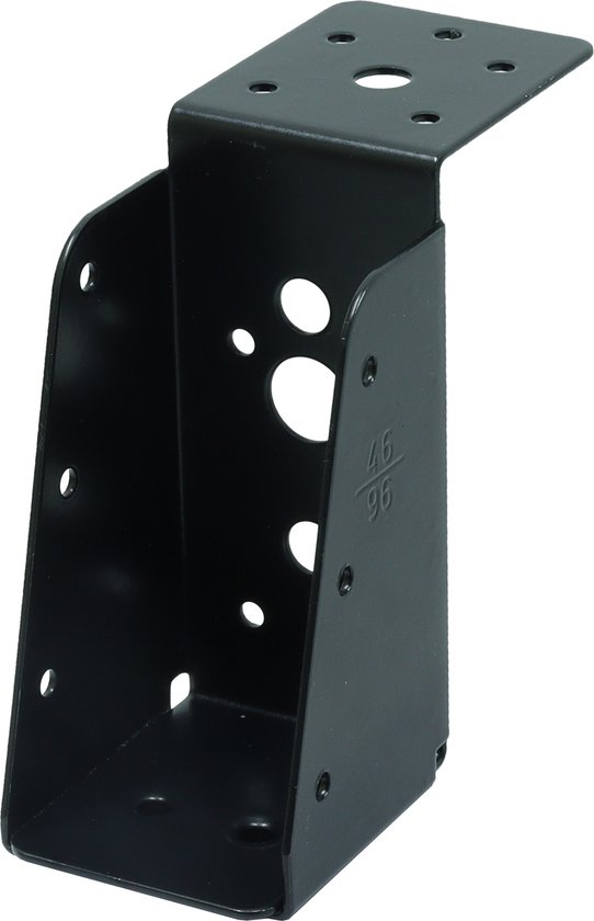 Wovar Balkdrager Zwart met lip Verzinkt voor 4.5 x 9 cm Balken | Per ...