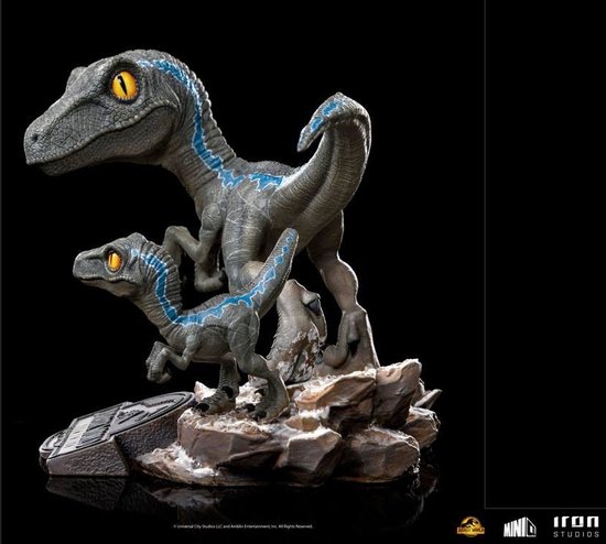 Velociraptor Blue & Beta - Jurassic World Dominion - MiniCo - Iron ...