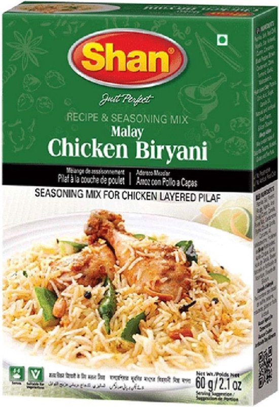 Shan Malay Chicken Biryani (60g) | bol