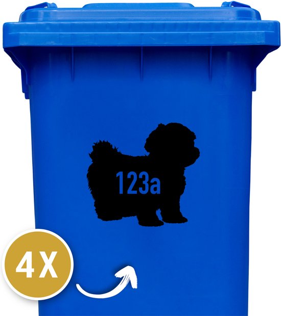 Klikostickers - kliko sticker voordeelset - 4 stuks - Maltezer / Shih ...