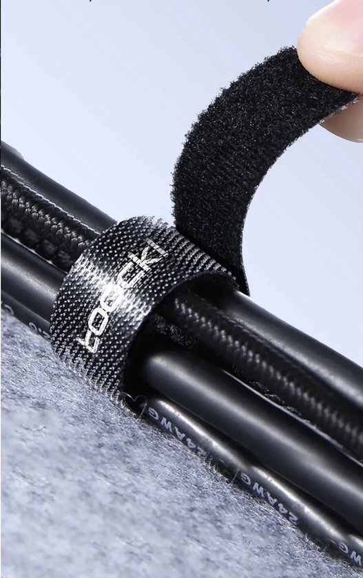 Kabel Organiser - Klittenband - Kabelbinders - 5 Meter velcro tie wraps ...