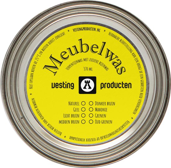 Meubelwas Blank / Kleurloos / Naturel 370 ml | bol