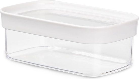 EMSA Optima Rechthoekig Container 0,45 l Transparant, Wit 1 stuk(s) | bol