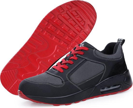 JMKA Veiligheidsschoenen- werkschoenen- werkschoenen heren ...