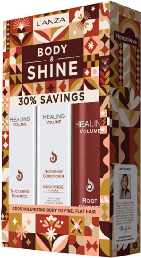 Lanza - Healing Volume Holiday Set | bol
