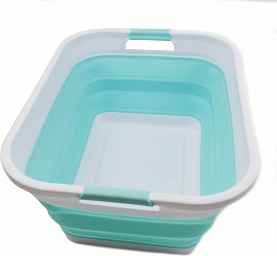 inklapbare plastic wasmand, opvouwbare pop-up opbergcontainer ...