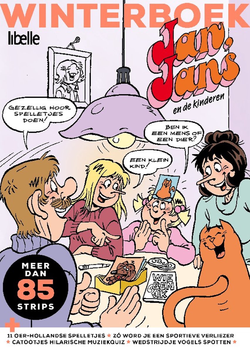 Jan Jans en de Kinderen Winterboek 2023 - FUN & GAMES | bol