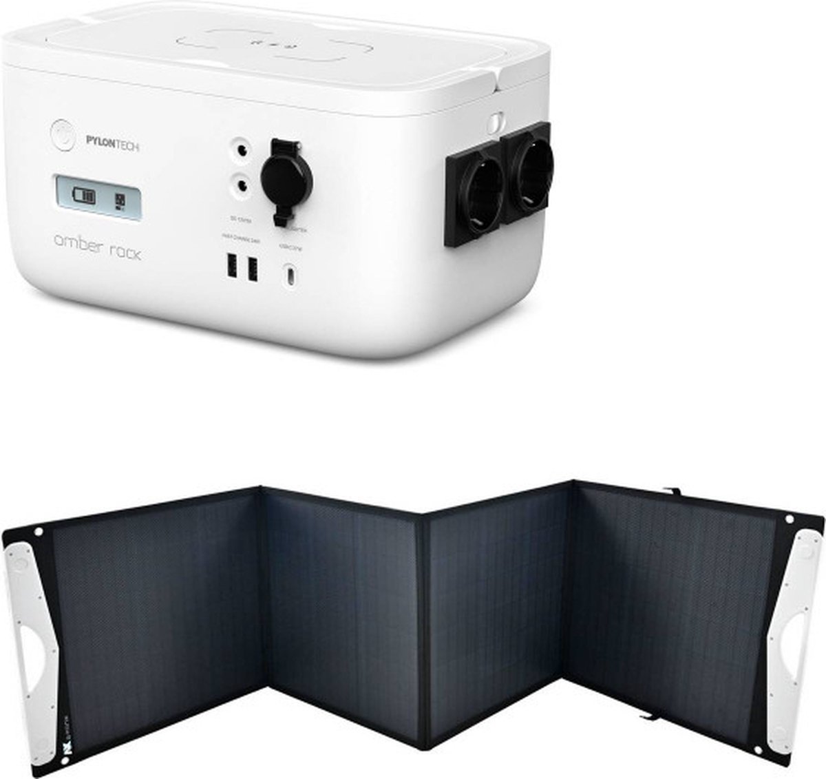 Pylontech Pylontech Amber Rock 473Wh Draagbare Powerstation Met A ...