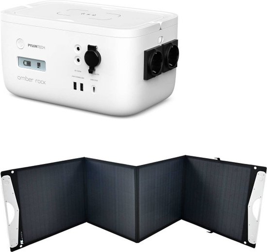 Pylontech Pylontech Amber Rock 473Wh Draagbare Powerstation Met A ...