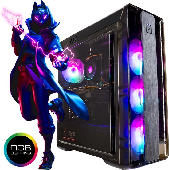 omiXimo - Game PC - Intel Core i5 - 10400 - RX 550 - 16 GB DDR4 ...
