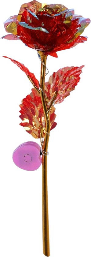 Gouden Roos 24k - Valentijn Cadeautje Voor Haar & Hem - Cadeautje Vrouw ...