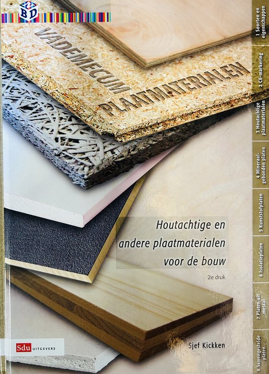 Vademecum plaatmaterialen | 9789012123068 | Sjef Kickken | Boeken | bol