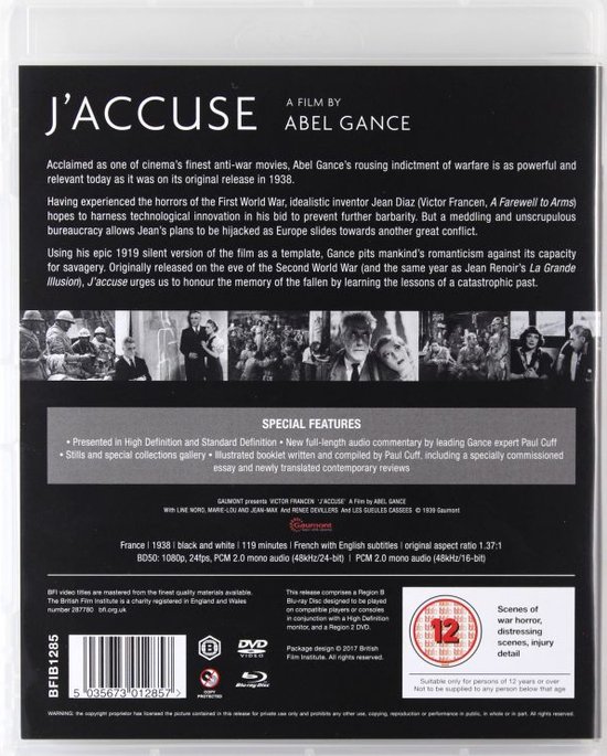 J'accuse (Blu-ray), Line Noro | Dvd's | bol
