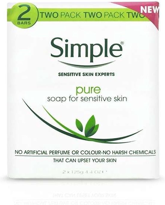 x24 Simple Pure Soap Twin Pack | bol.