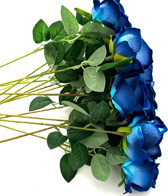 La Rose 15 Stuks Kunstbloemen Voor Vazen - Nep Zijdebloemen Voor Buiten ...