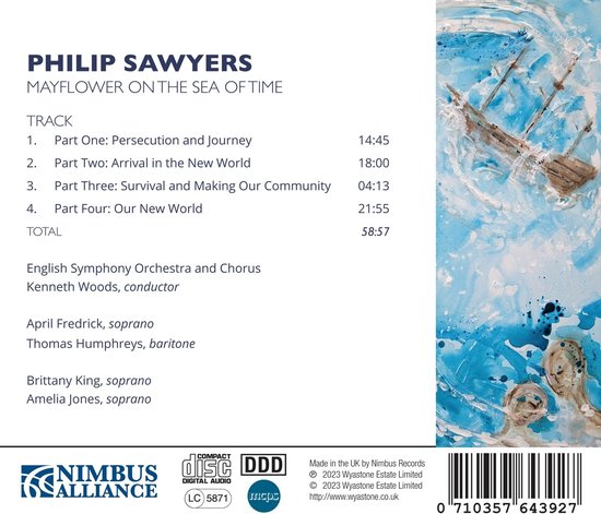 April Fredrick, Thomas Humpfreys, Kenneth Woods - Sawyers: Mayflower On ...