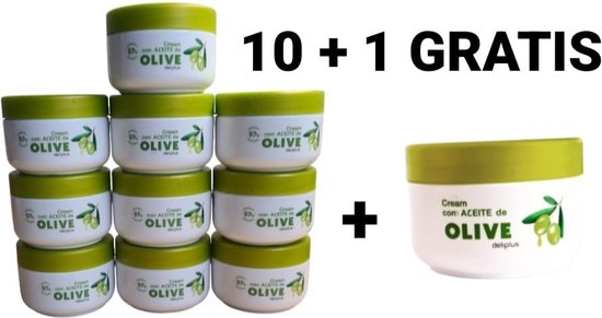 Deliplus | Cream Con Aceite de Oliva | Lichaamscrème Met Olijfolie ...