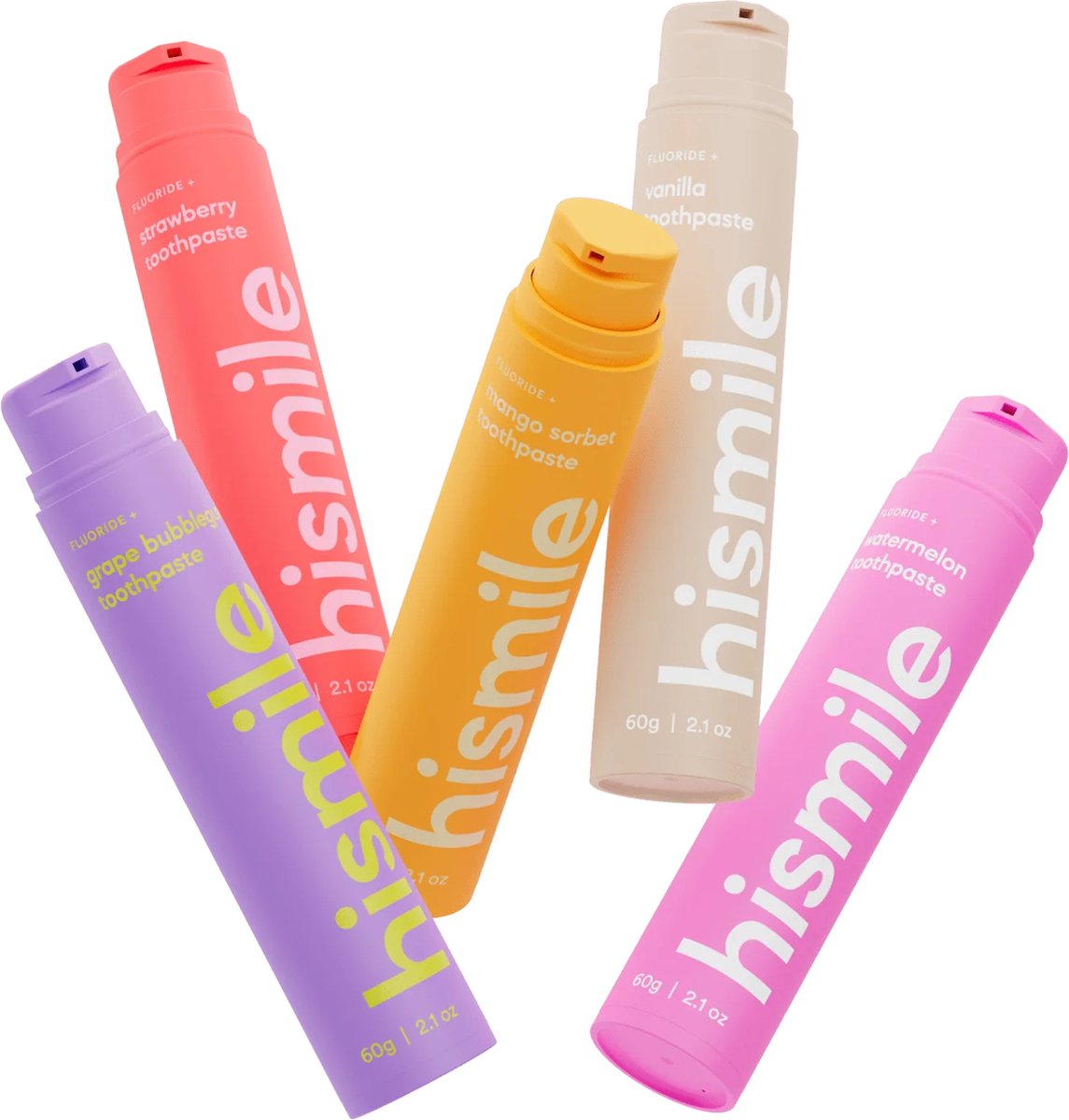 Hismile Smooth Toothpaste - Tandpasta - Vanilla - 60g | bol