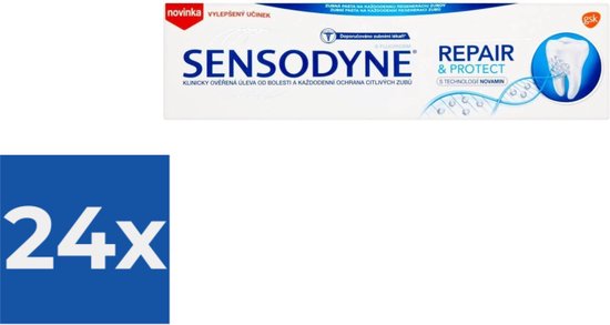 Sensodyne Tandpasta Repair En Protect - Voordeelverpakking 24 stuks | bol