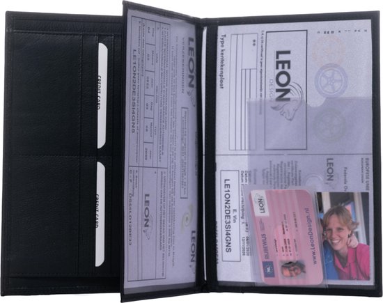 LeonDesign - Autopapieren Mapje - Geschikt voor Belgie - A5 Formaat ...