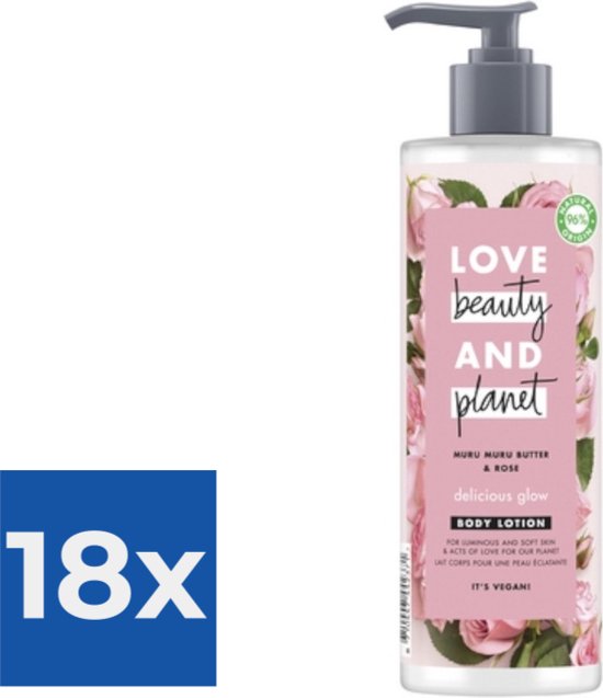 Love Beauty and Planet Muru Muru Butter & Rose Delicious Glow ...