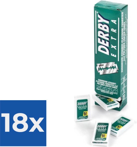 Derby Professional Double Razor Blades Scheermesjes - 100 stuks - Voordeelverpakking... | bol