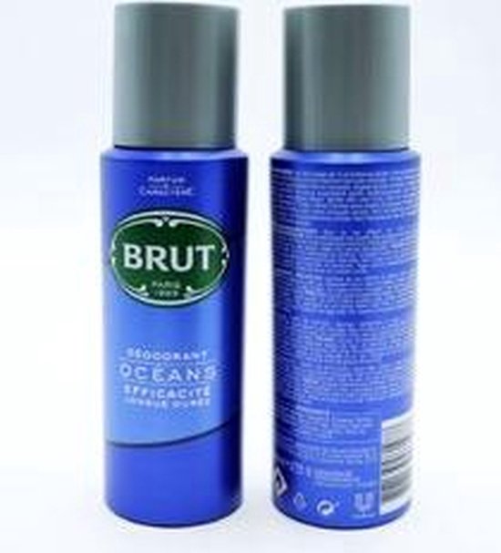Brut deo spray oceans 200 ml - Voordeelverpakking 3 stuks | bol