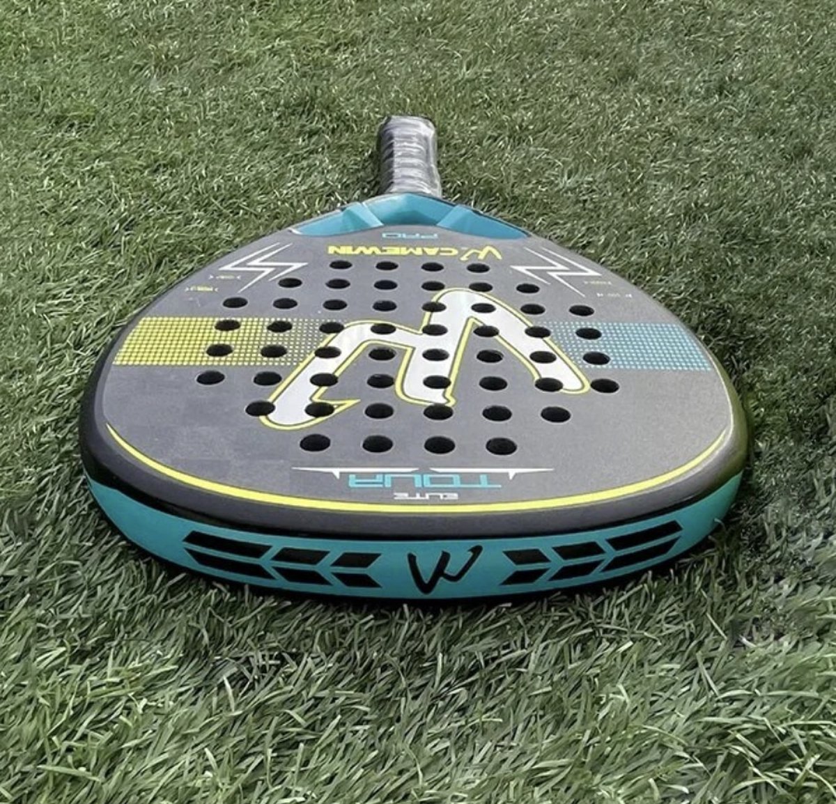 CAMEWIN - Padel Racket – 18k - Blauw – inclusief Opberghoes ...