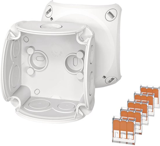 Hensel 62000442 Verdeeldoos Met steekklemmen, Verzegelbaar (b x h x d ...