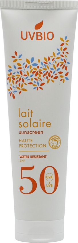 UVBIO Sunscreen SPF 50 BIO Water Resistant 100ML | bol