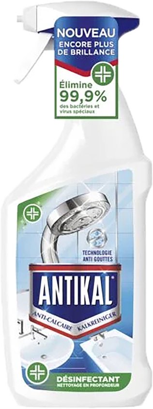 Antikal - Badkamerreiniger - Spray - Kalkreiniger - 700ml | bol