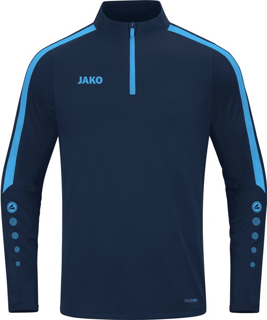 Jako Power Ziptop Kinderen - Marine / Hemelsblauw | Maat: 164 | bol.com