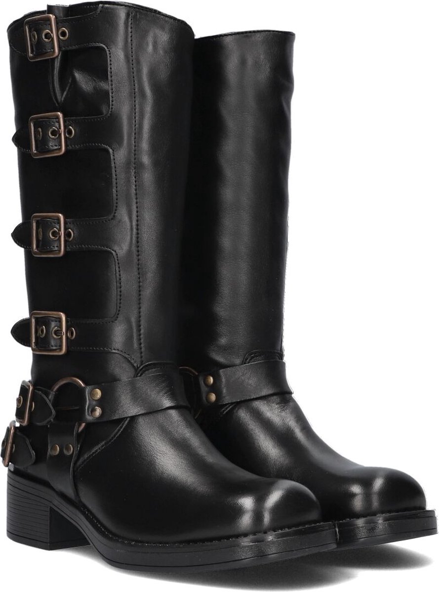 Omoda Lpmonk-01 Biker boots Dames Zwart - Schoenen.nl