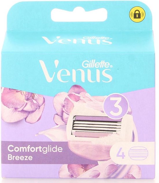 Gillette Venus Comfortglide Breeze Scheermesjes Voor Vrouwen - 4 ...