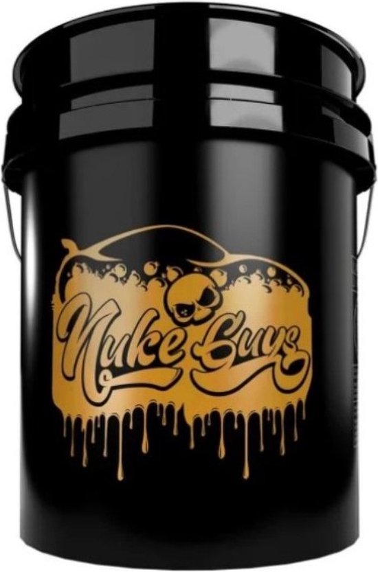 Nuke Guys Grit Guard Emmer Zwart ( zonder grit) + Logo 20 Liter | bol
