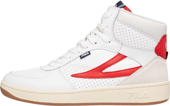 Fila Damen Basketball Sneaker Fila Sevaro Mid Women White-Fila Red-40 | bol