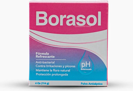 Intieme Hygiëne Borasol Kit - Borasol: Poeder + Borasol Liquid 120ml ...