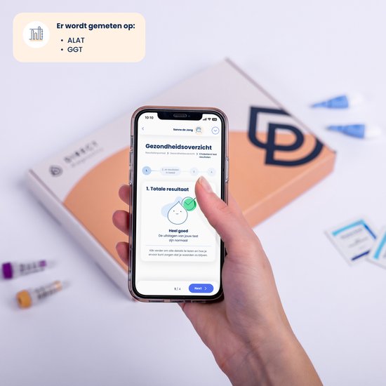 Direct Diagnostics ® Lever Test - Zelf Bloedwaarden testen vanuit Huis ...
