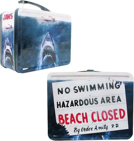 Jaws: Beach Closed Tin Tote | bol