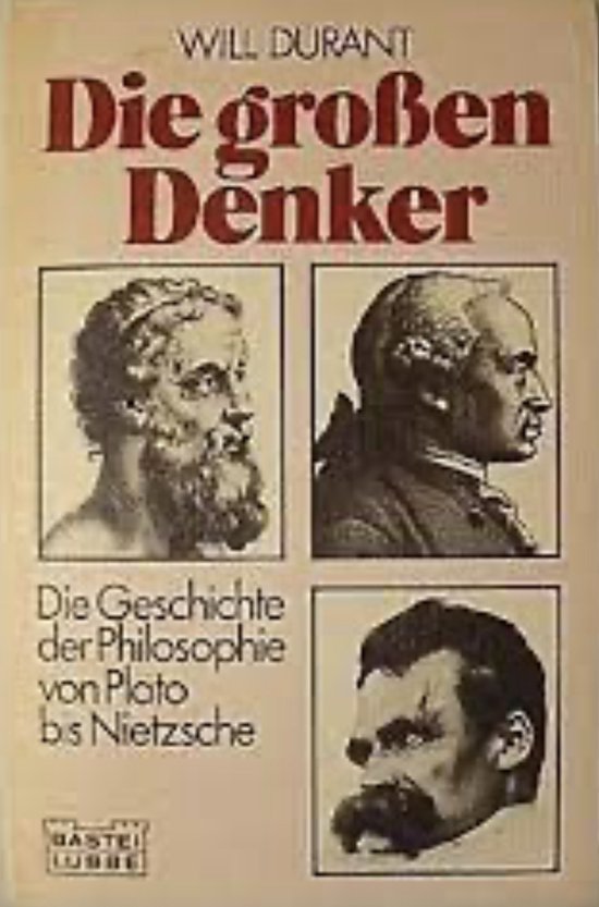 Die großen denker, Will Durant | 9783404630554 | Boeken | bol.